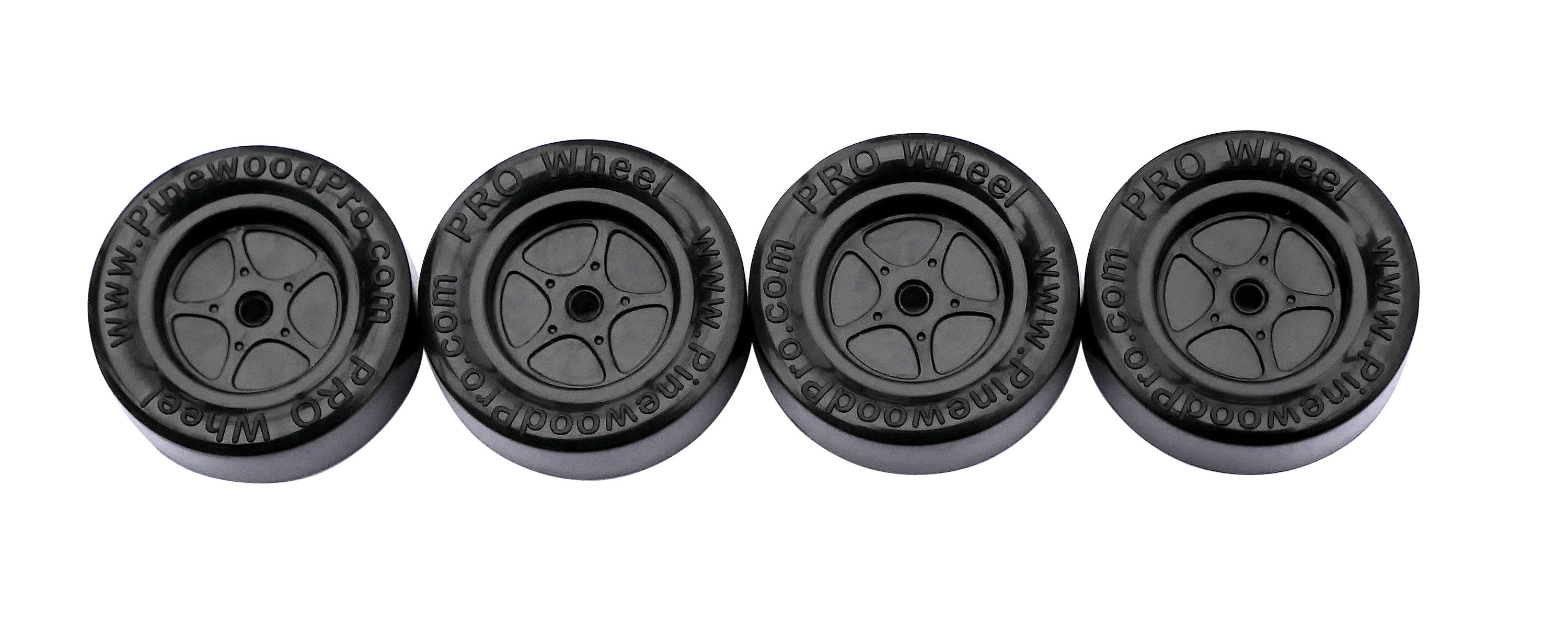 Upgrade Your Pinewood Derby Car Wheels (Set of 4) | Pinewood Pro