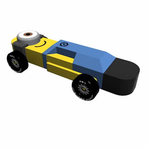 Minion Pinewood Derby Car Plan | Pinewood Pro